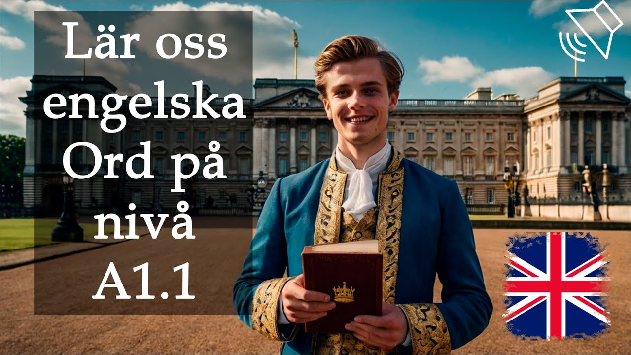 Lär oss engelska – ord på nivå A1.1 | För nybörjare! - YouTube