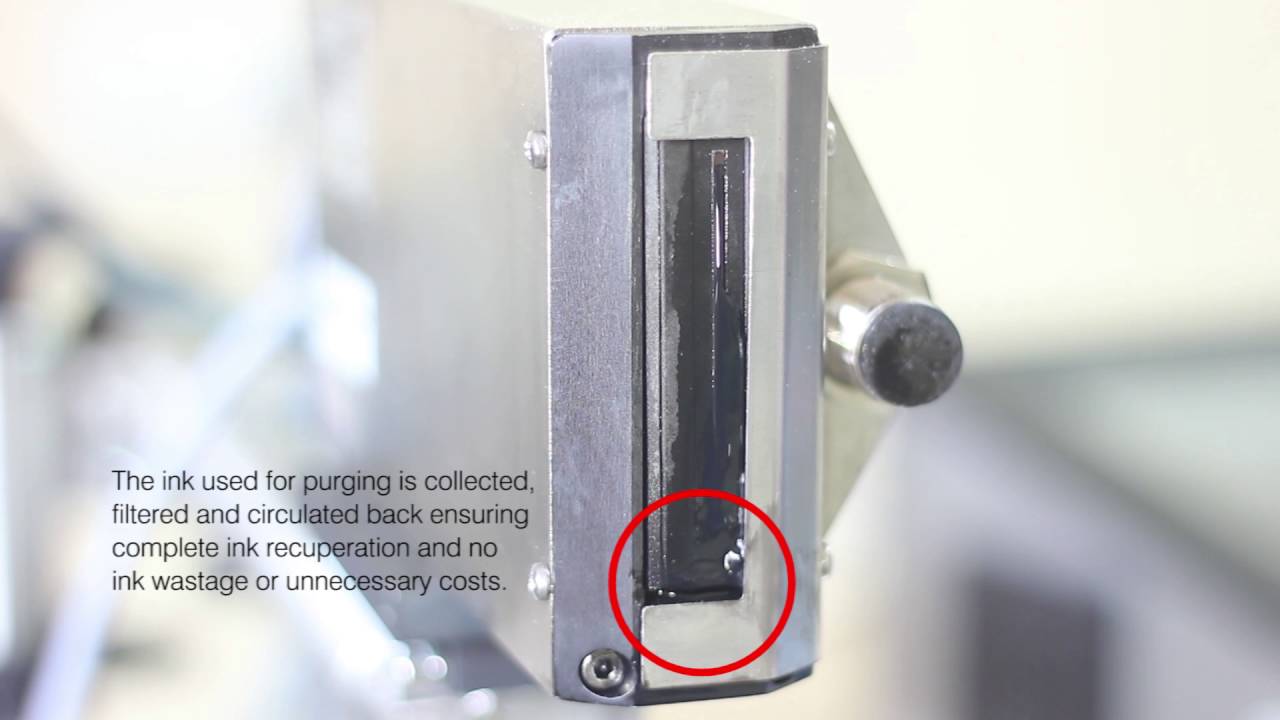 Auto Purging Feature Control Print High Resolution Printer - YouTube