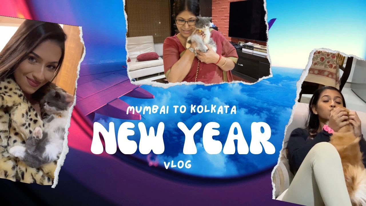 Mumbai to Kolkata - Going home! | NYE Vlog | Akashlina Chandra - YouTube