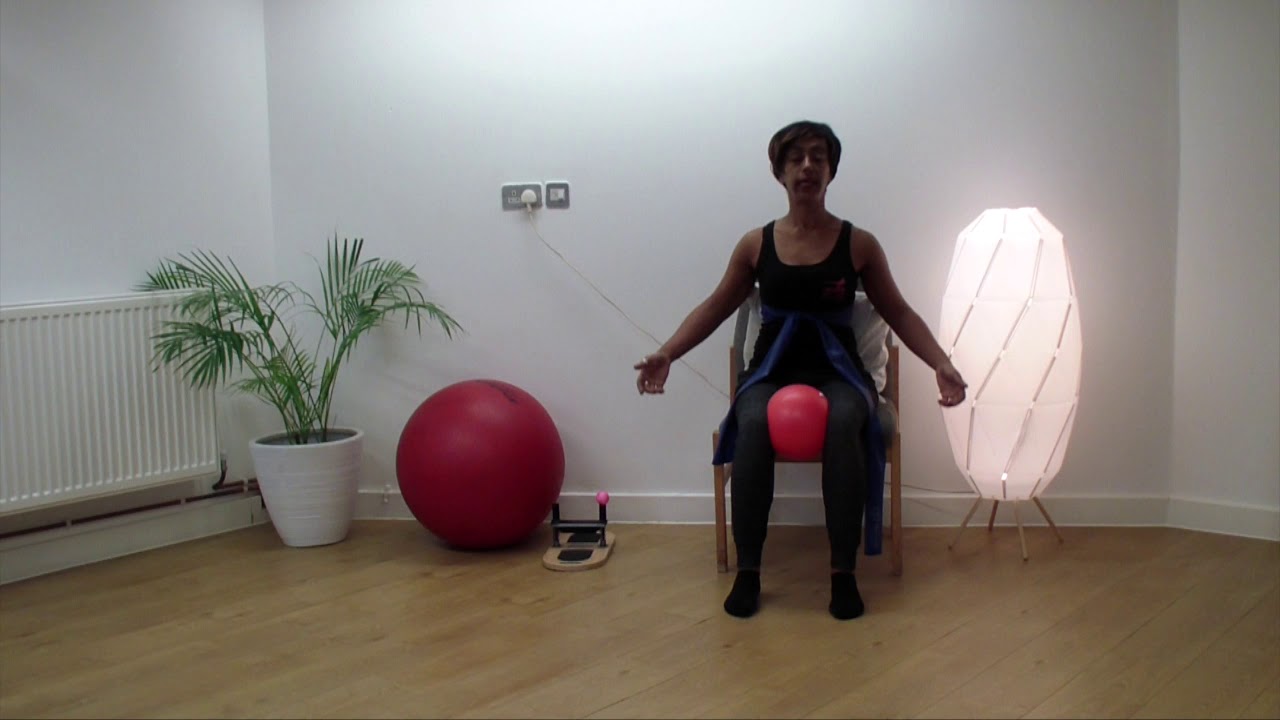 Lateral Breathing Seated - YouTube