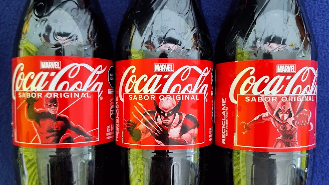 Marvel COCA COLA Sabor Original 2024 - Promocional Perú - YouTube