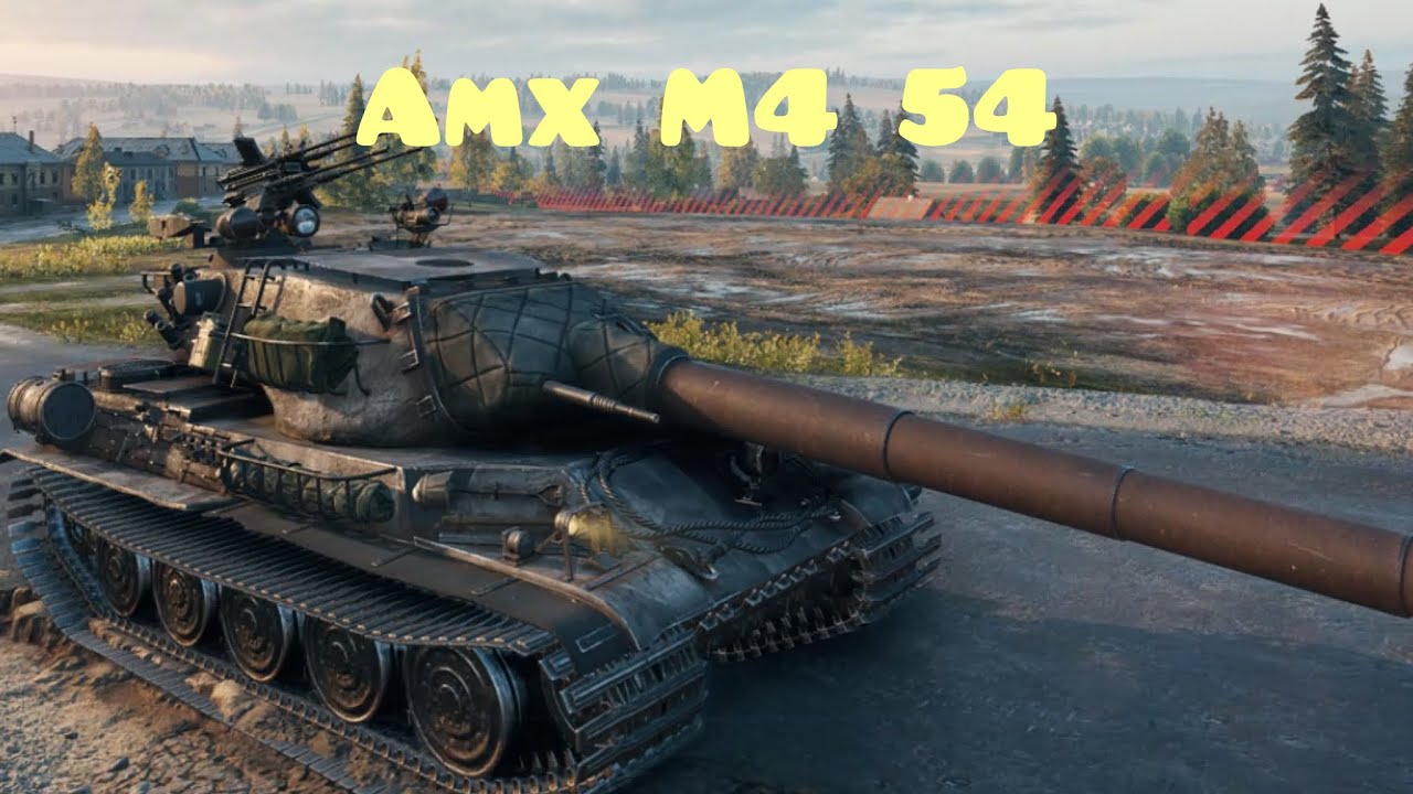 Amx M4 54 Top Tank - YouTube