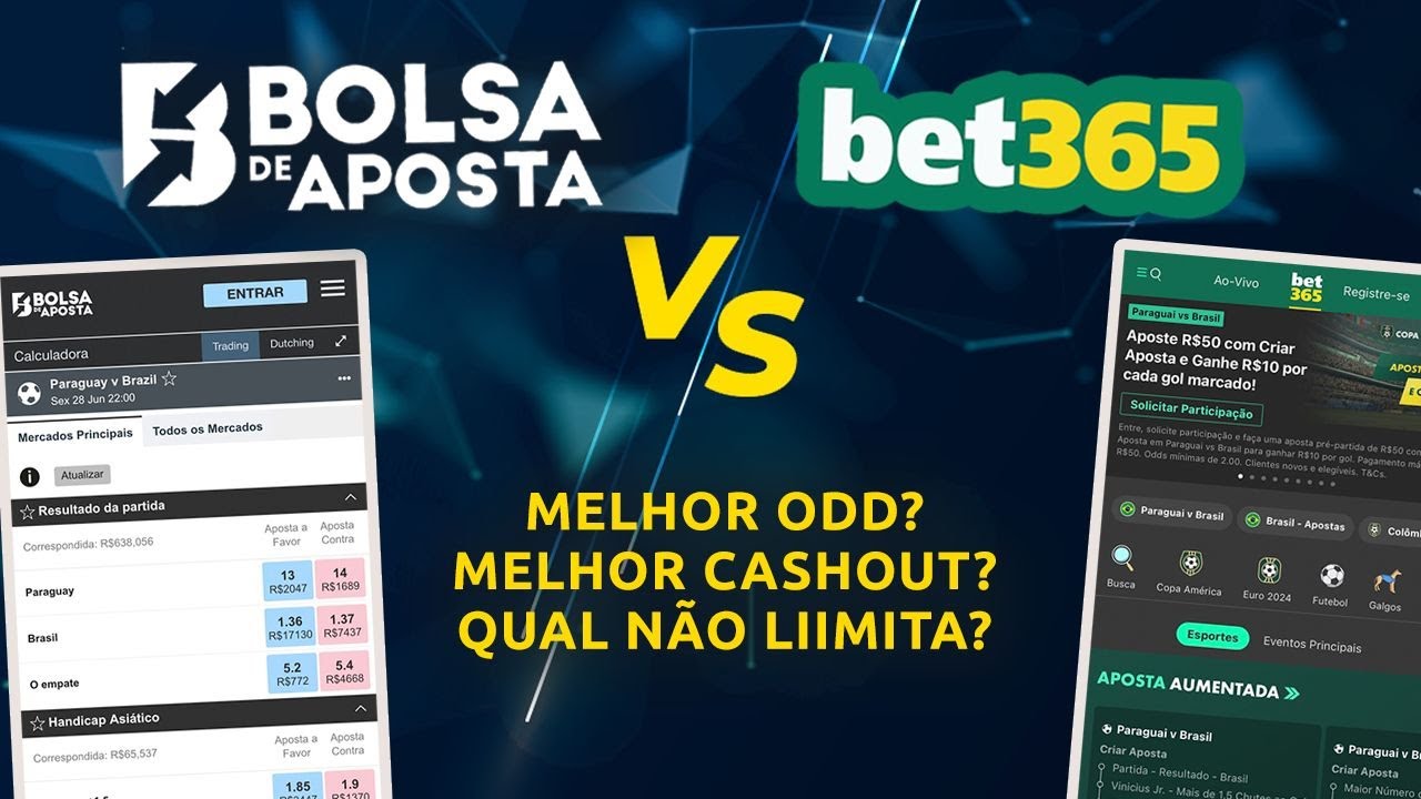 Bet365 vs Bolsa de Aposta - Comparação de odds e rentabilidade - YouTube
