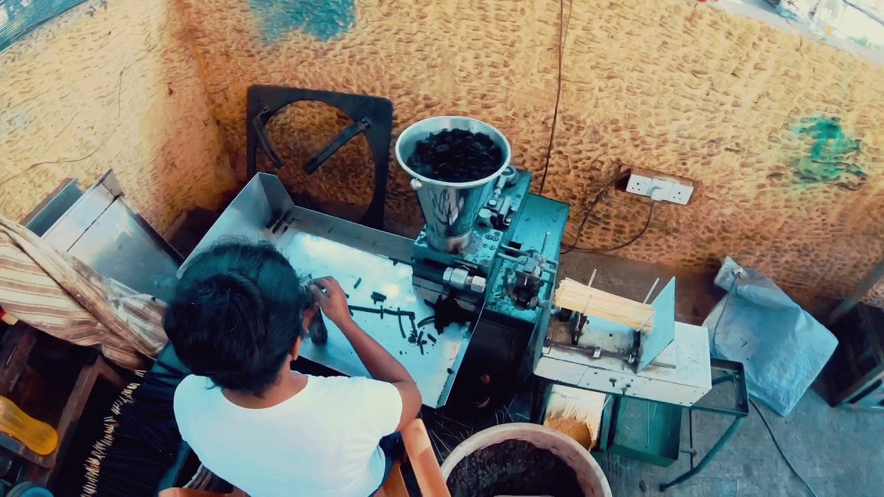 Automatic Incense stick making machine - YouTube