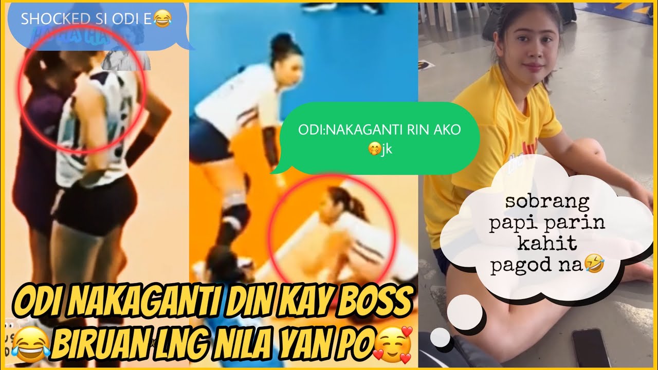 ANG KULIT NI DEANNA SINAGI SI ODI AT NAKAGANTI DIN SI ODINA😆:PAPI MO TALAGA BOSS D KAHIT HIMLAY ...