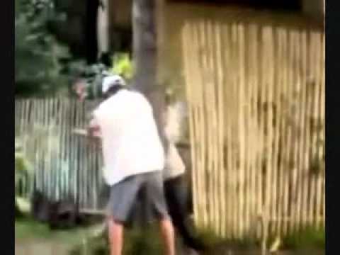 two funny old men fighting Kung Fu style, ends with a kung fu showdown ...