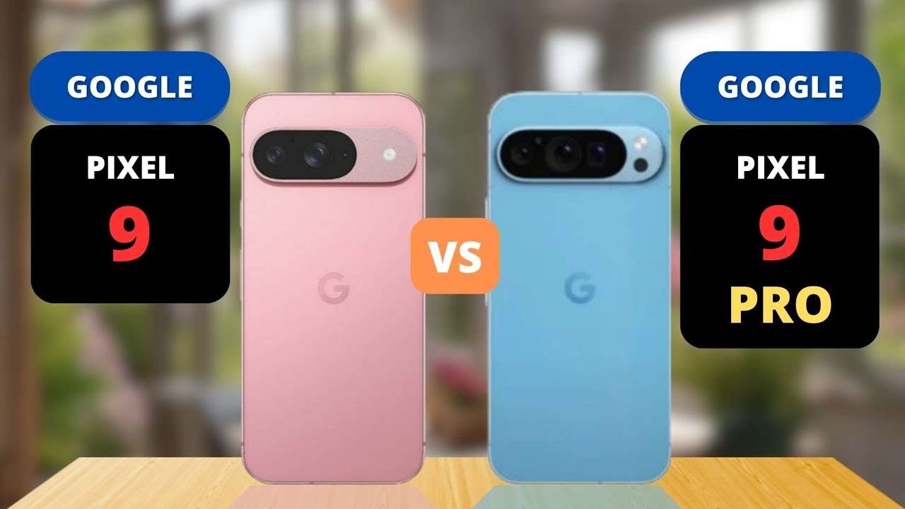 Google Pixel 9 vs Google Pixel 9 Pro | PHONE COMPARISON - YouTube