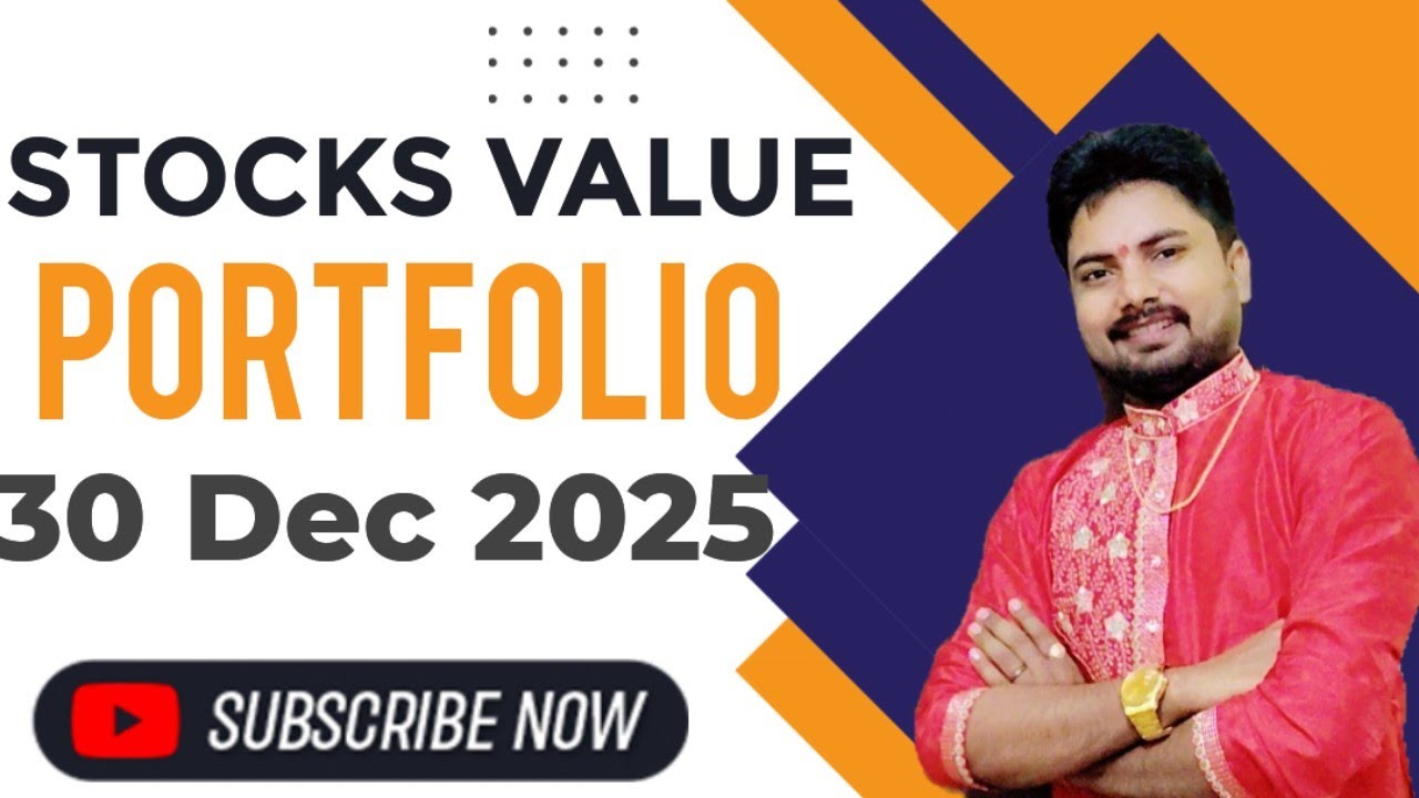 Stock Market Portfolio Value Loss or Gain Update Today | 30 Dec 2025 ...