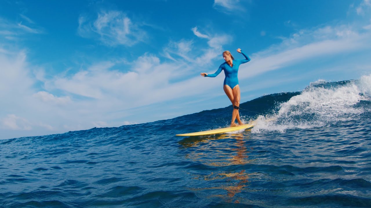 🌿 Ambiance RELAXING music and ocean wave sounds with amazing video ...