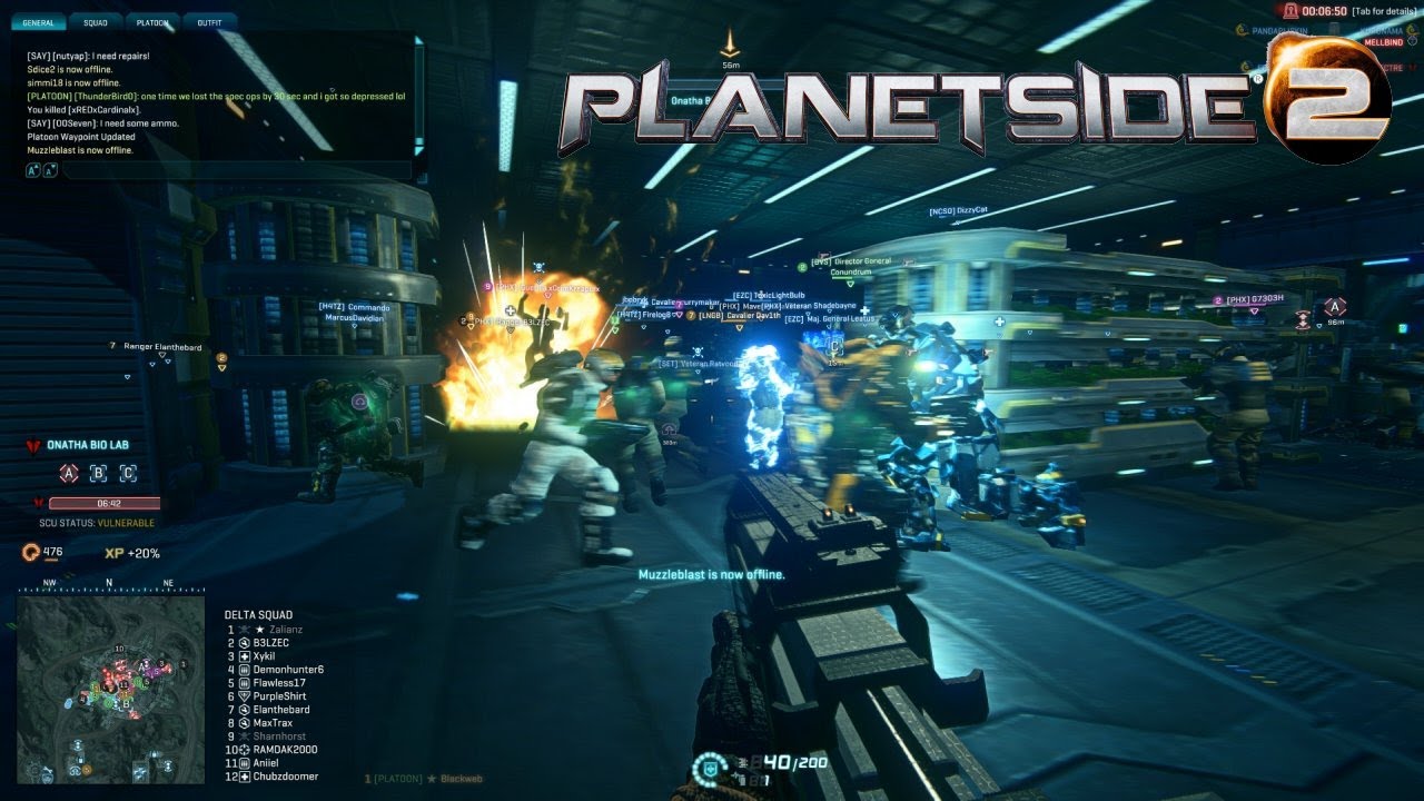 PlanetSide 2 (PC) AMAZING Galaxy Drop/Alert Victory! - YouTube