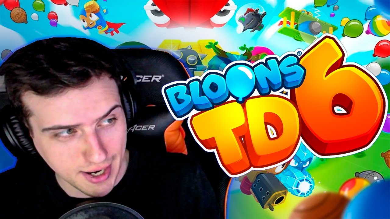 HELLYEAHPLAY КАТАЕТ ШАРЫ В BLOONS TD 6 #1 - YouTube