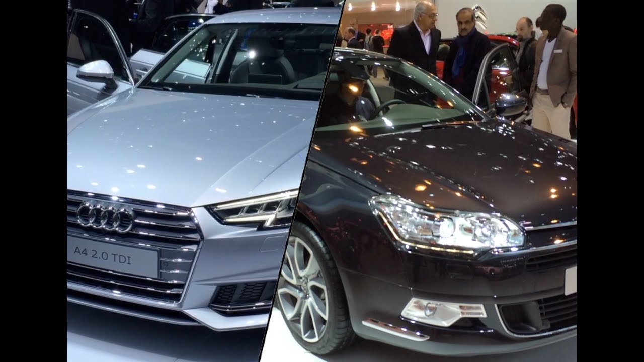 Audi A4 vs Citroen C5 - YouTube