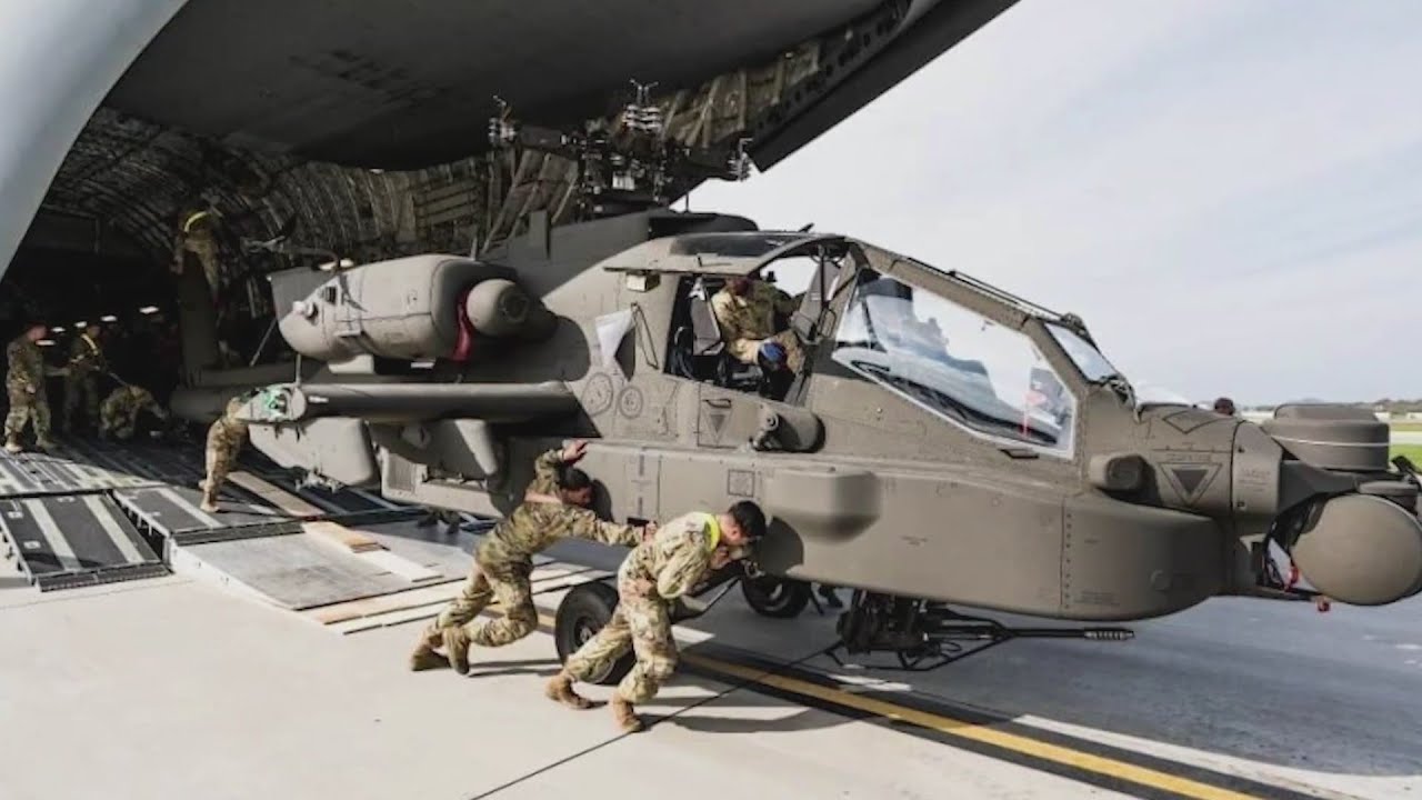 NC National Guard receiving new attack helicopter - YouTube
