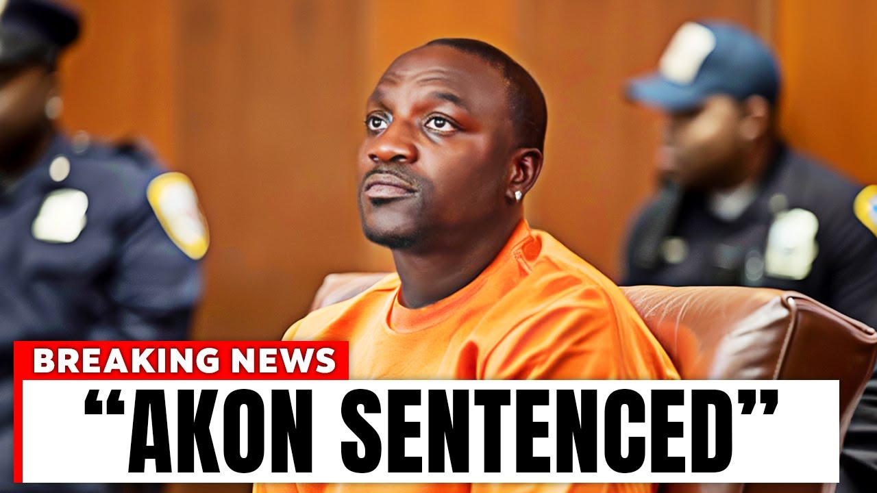 Akon Reacting To Prison Sentence - YouTube