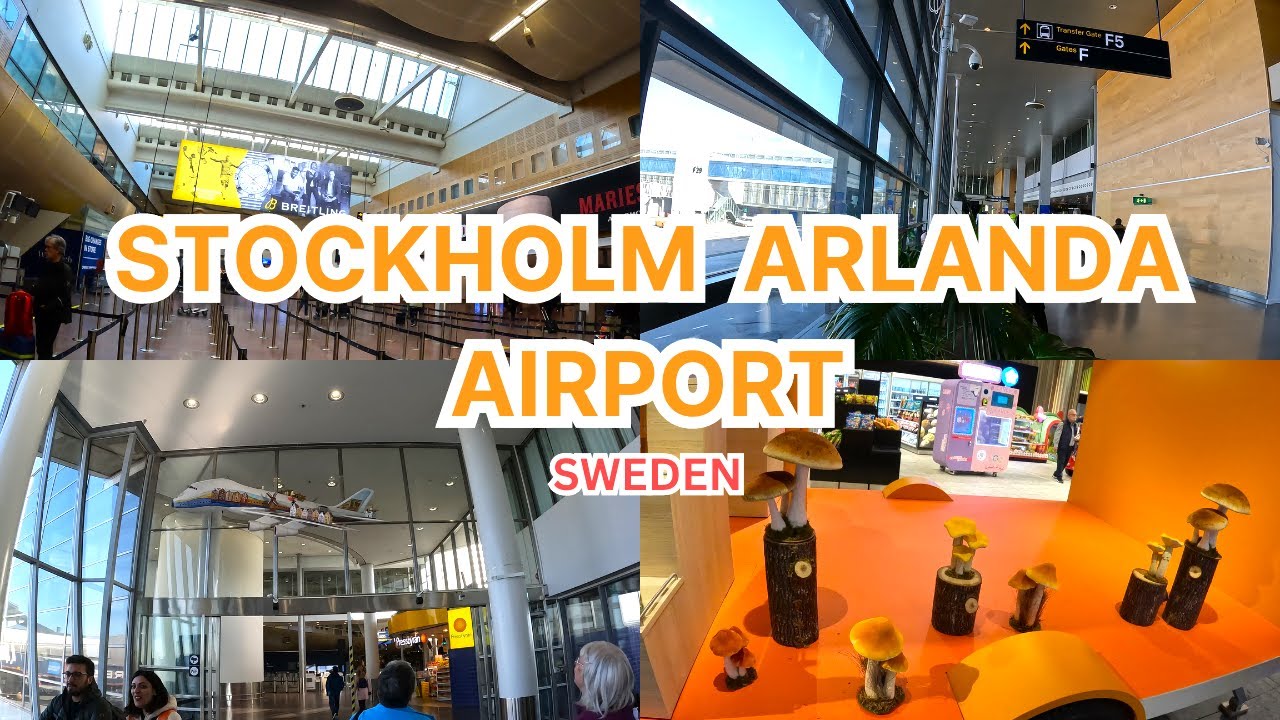 STOCKHOLM ARLANDA INTERNATIONAL AIRPORT | SWEDEN #travel - YouTube