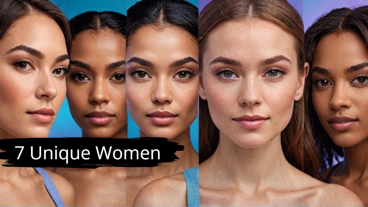 Rare Beauty ALERT! 7 Unique Women From Around The Globe - YouTube
