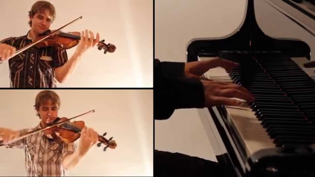 Composition for two violins and piano - YouTube