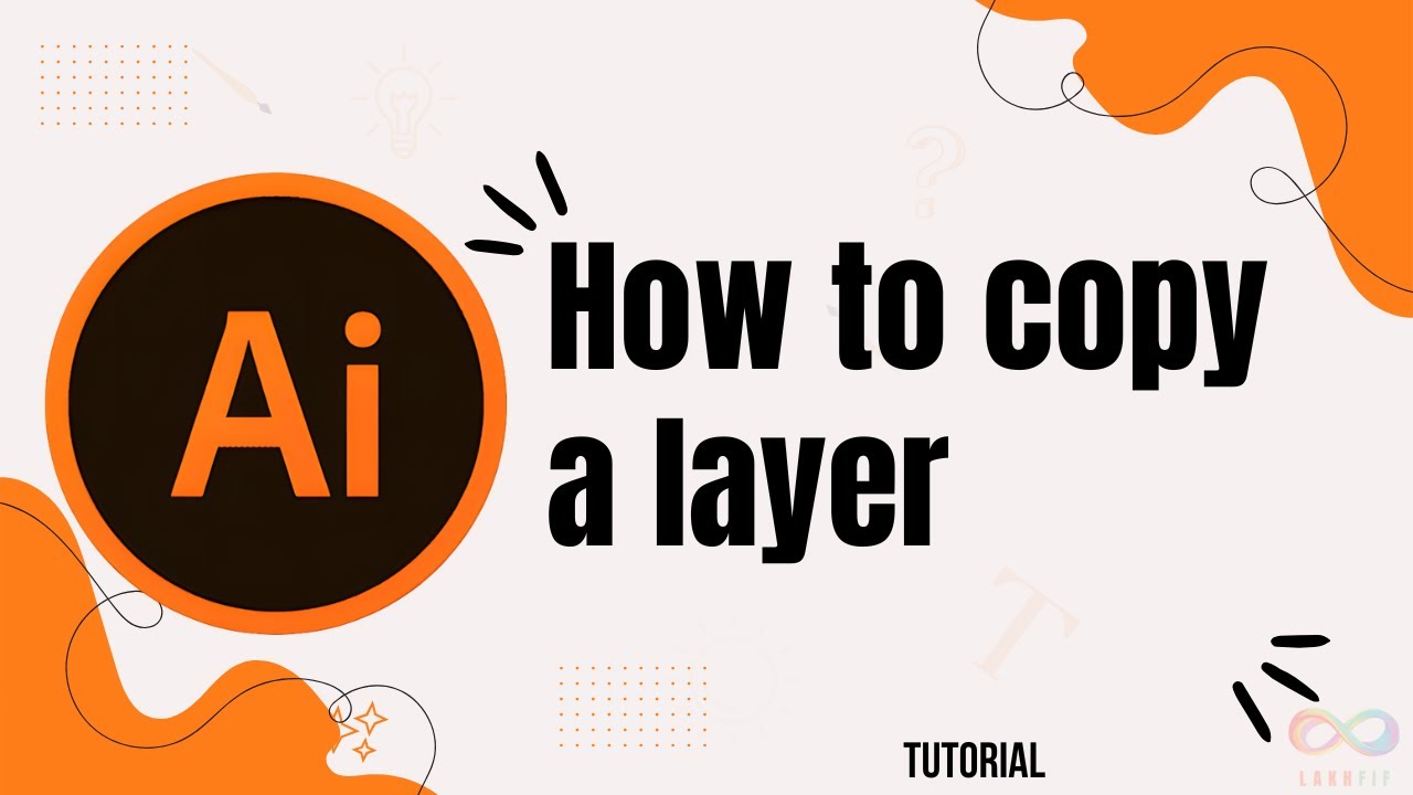 How to copy a layer in Illustrator - YouTube