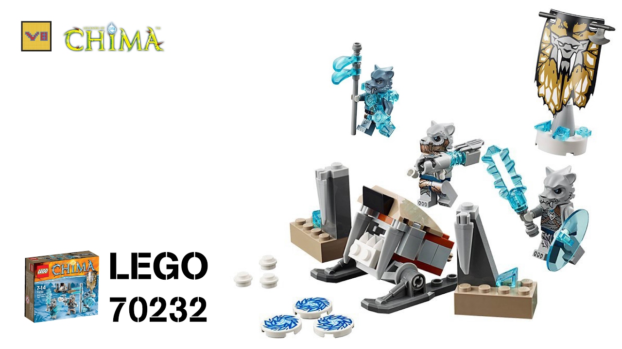 LEGO Chima 70232 Saber-tooth Tiger Tribe Pack | Lego Vee - Speech Build ...