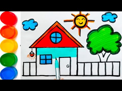 Drawing For Kids 🏠|| how to draw 🏡 | easy drawing / insta mind art # ...