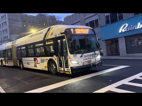 Bee-Line Bus New Flyer XDE60S & 40S Routes 7 5 30 4 3 #345 #478 #479 ...