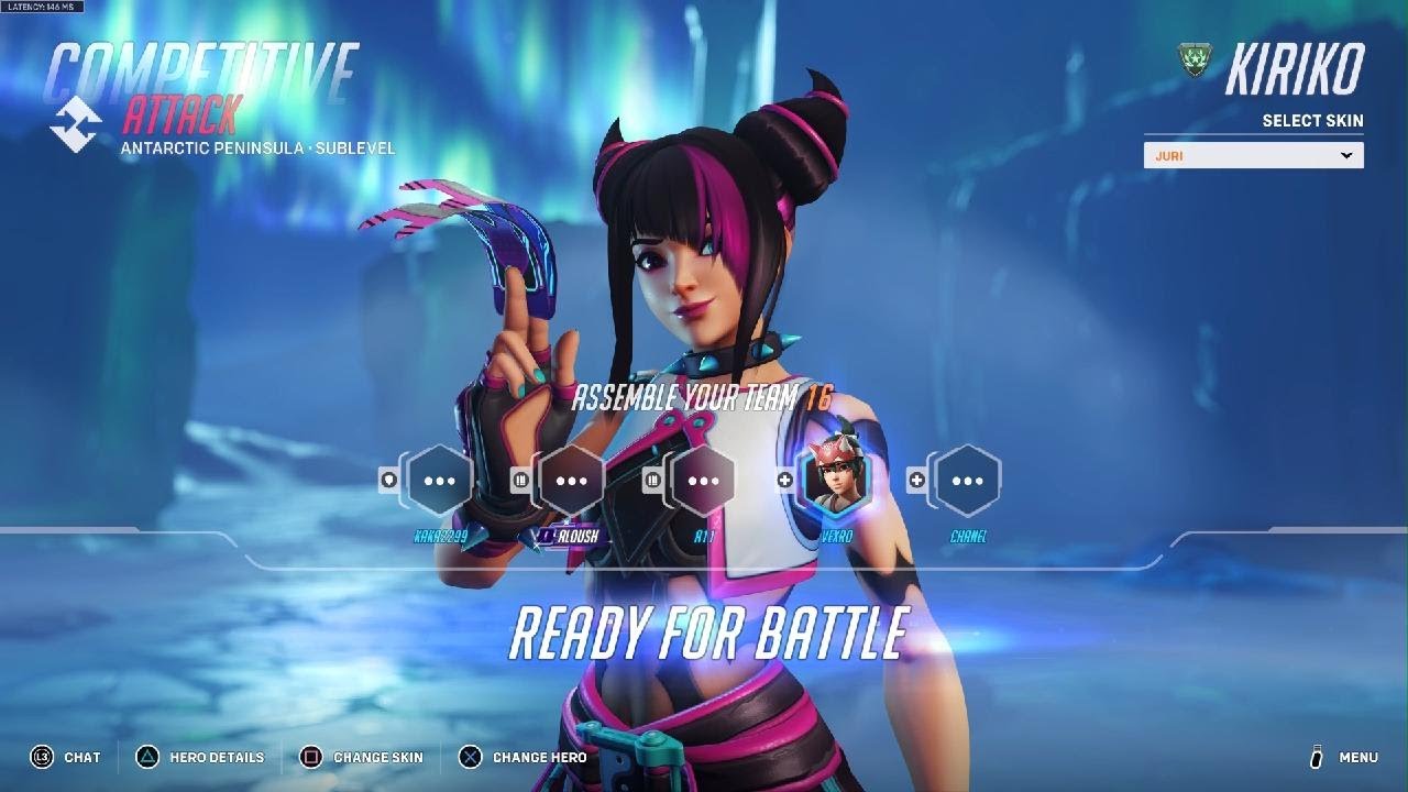 New Kiriko Skin - Juri Gameplay - She Looks Amazing !!!! - YouTube