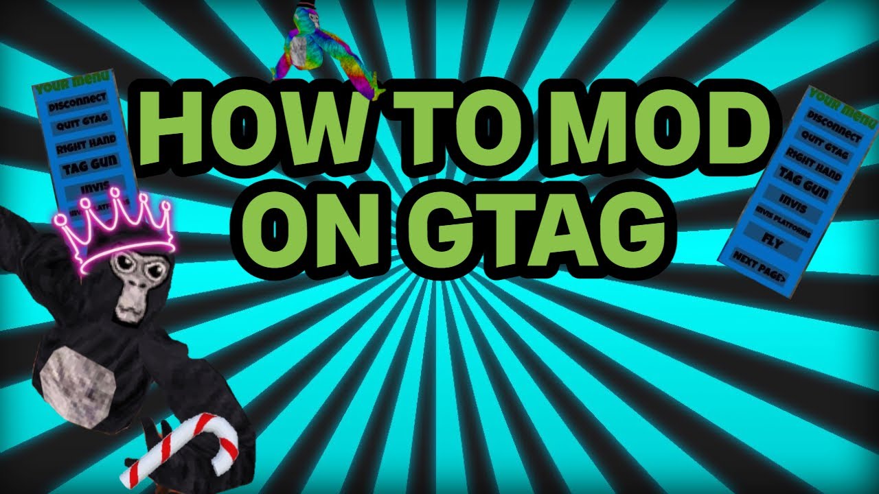 How To Mod On Gorilla Tag (EASY) - YouTube