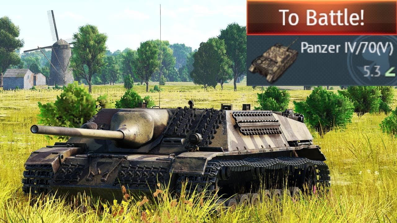 German Tutel | Panzer IV/70 - YouTube