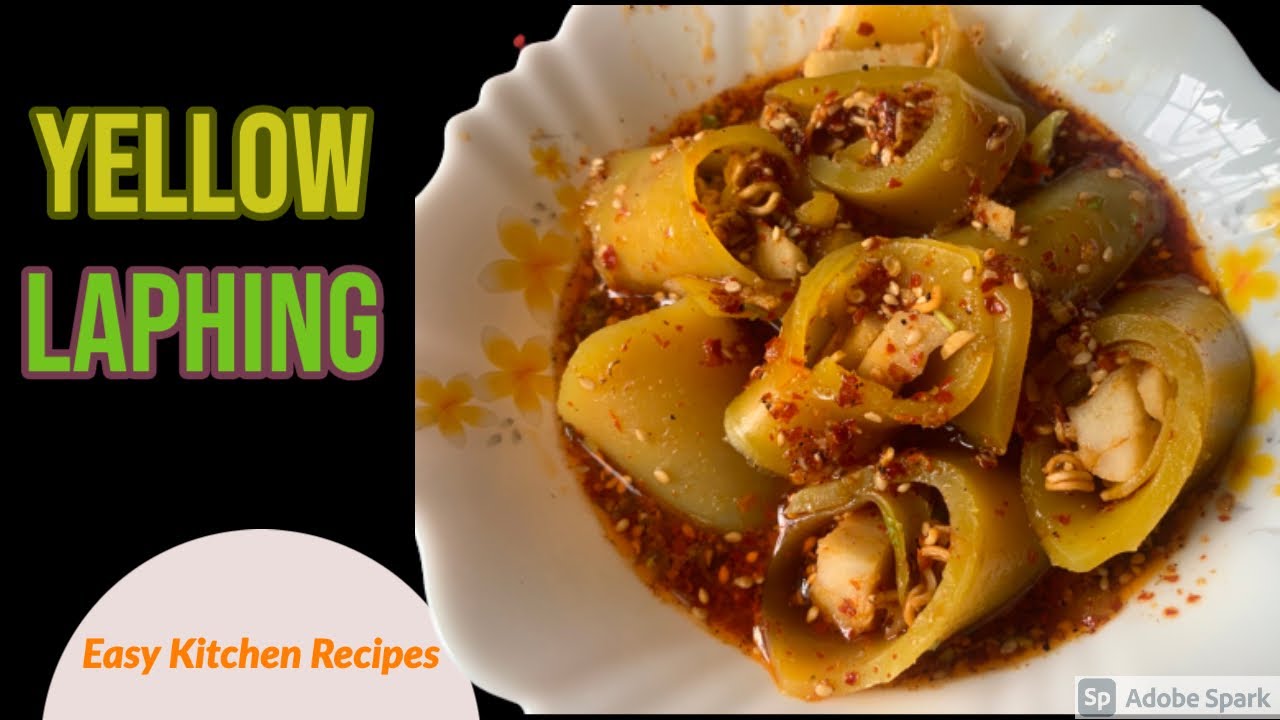 Yellow Laphing | Laping Recipe | Nepali Food | घरैमा बनाउन सकिन्छ यसरी ...