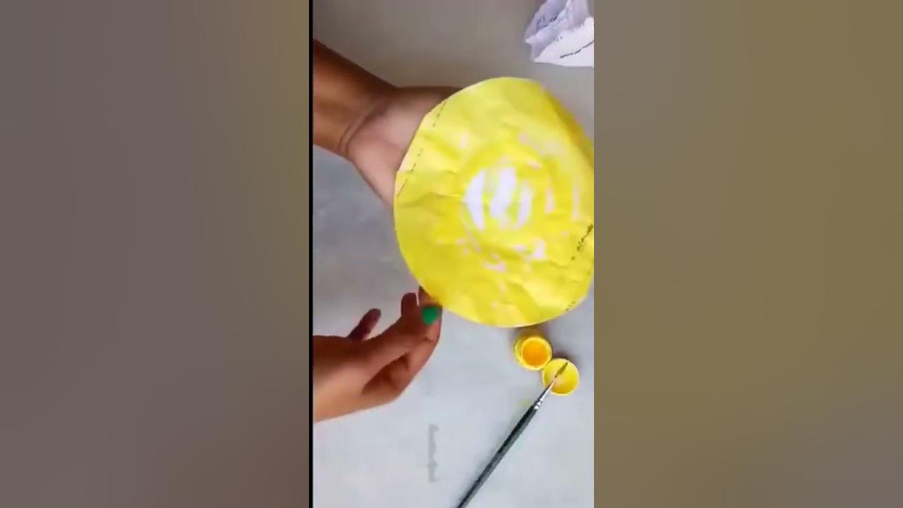 How To Make A Simple Flower From Paper Plate YouTube how-to-make-a-simple-flower-from-paper-plate-youtube