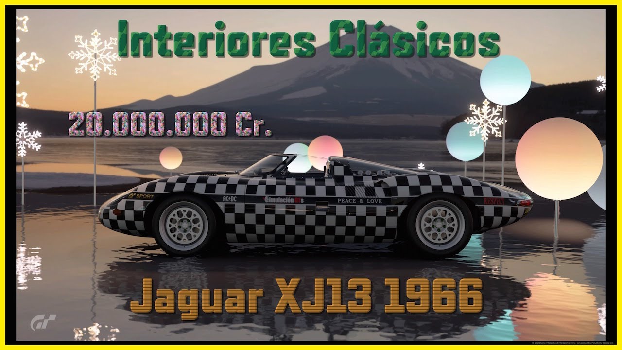 GT Sport Interiores Clásicos - Jaguar XJ13 1966 (20.000.000 Cr.) (20-05 ...