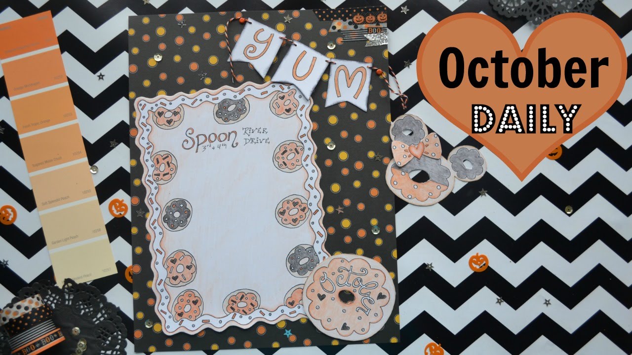 October Daily with Free Printable - YouTube