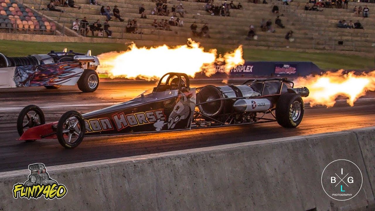 JET CAR FIRE SHOW AT MOTORVATION 32 - YouTube