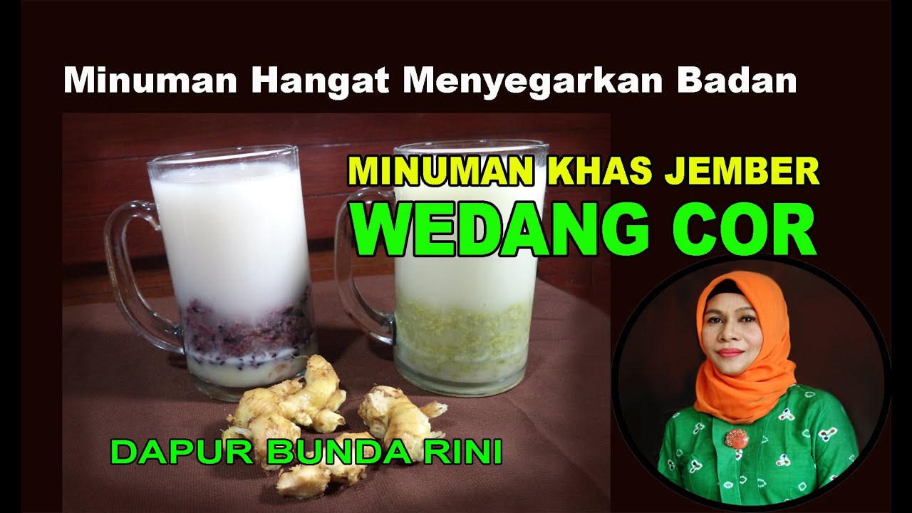 Cara membuat WEDANG COR Minuman Hangat Menyegarkan Badan - YouTube