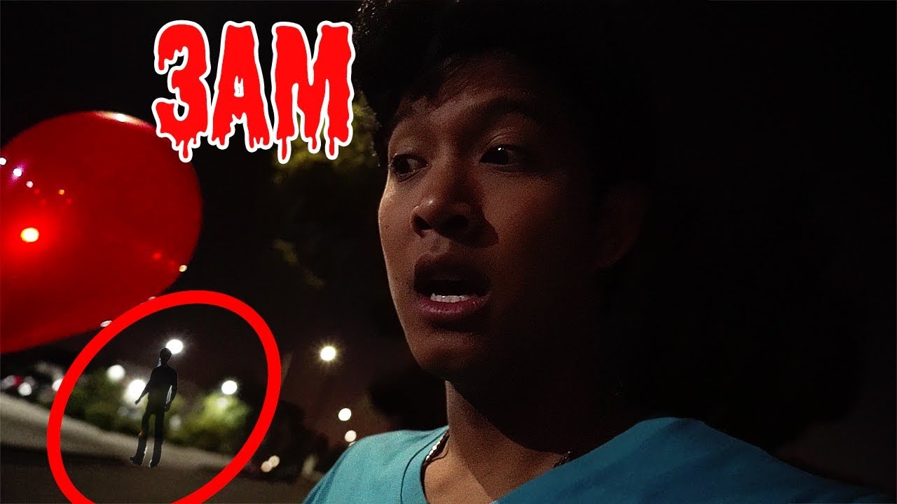 3AM Red Balloon Challenge!!! DO NOT TRY!!! - YouTube