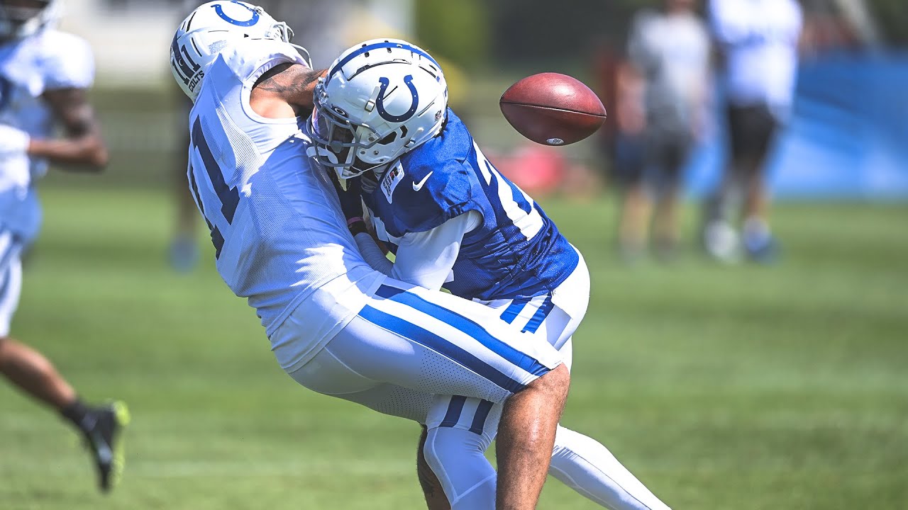 "It's Football Football" | Colts Wear the Pads for the First Time in ...