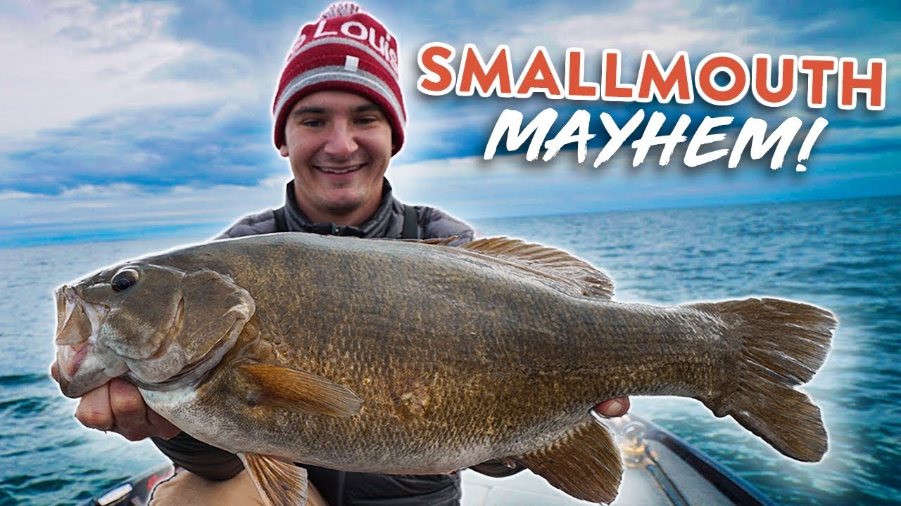 Fishing For GIANT Bass In DEEP Water w/ Chris Bulaw (Mega Smallmouth ...