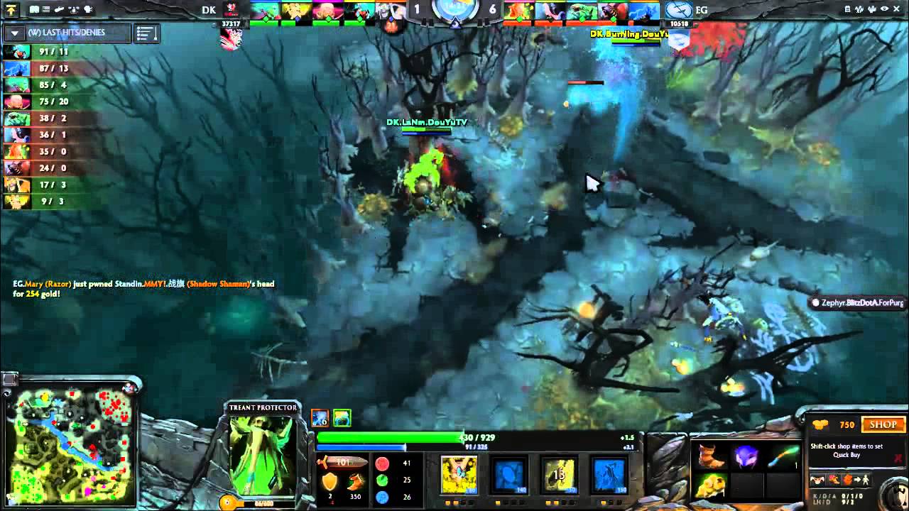 Dota 2 Highlights Evil Geniuses Destroys DK The International ...