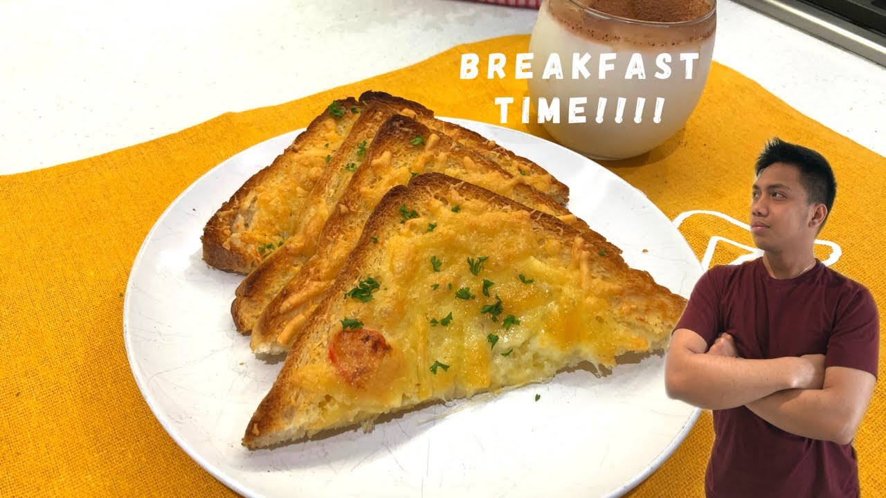 Breakfast Time!!! CRISPY CHEESE BREAD - YouTube