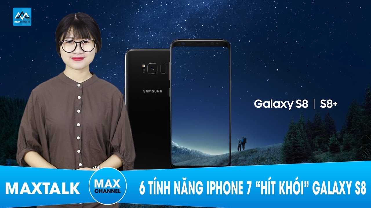 6 tính năng iPhone 7 “hít khói” Galaxy S8 - YouTube