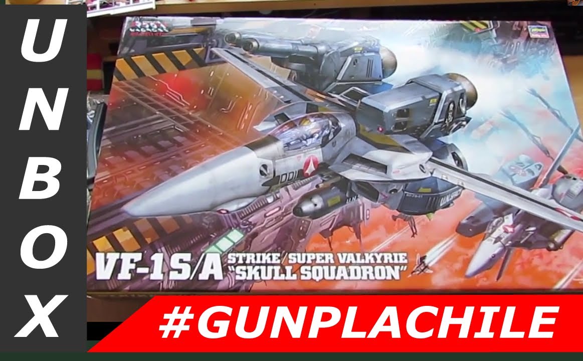 #GunplaChile - #Unbox - 1/48 VF-1 S/A Strike/Super Valkyrie Skull ...