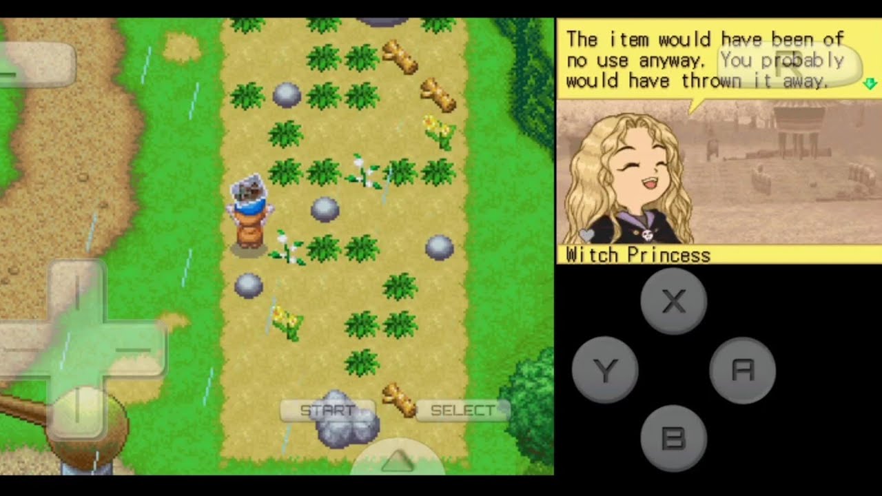 Game Harvest Moon DS, Drastic Emulator Android. (Game NDS). - YouTube