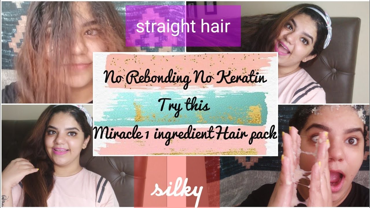 Monsoon Hair rescue mask- Straight Shiney Hair-WITHOUT CHEMICAL ...