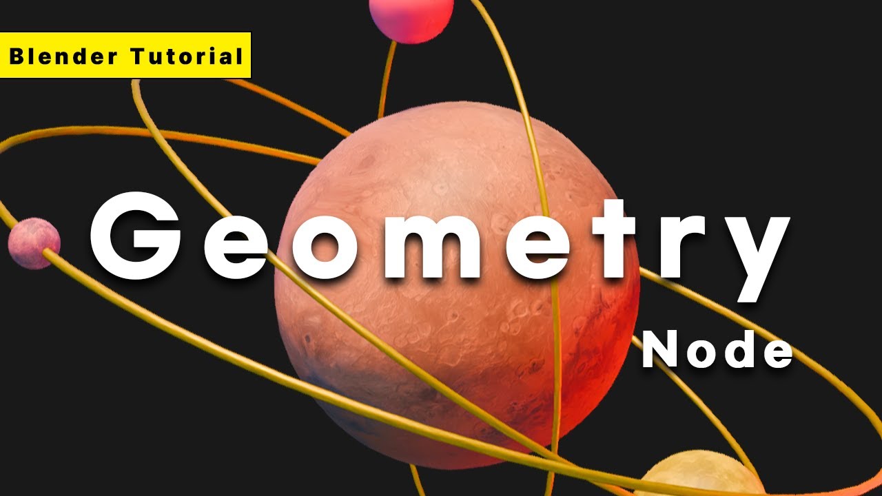 블렌더 강좌 초보자를 위한 지오메트리 노드 강좌 8 Blender Geometry Node Tutorial For