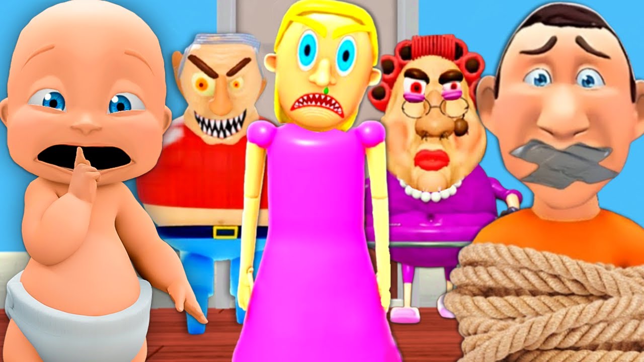 Baby RESCUES Daddy From CURSED FAMILY! - YouTube