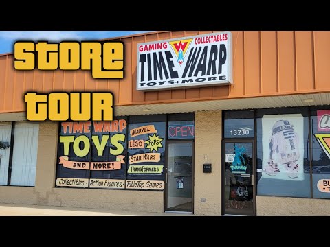 Time Warp Toys More Store Tour - YouTube