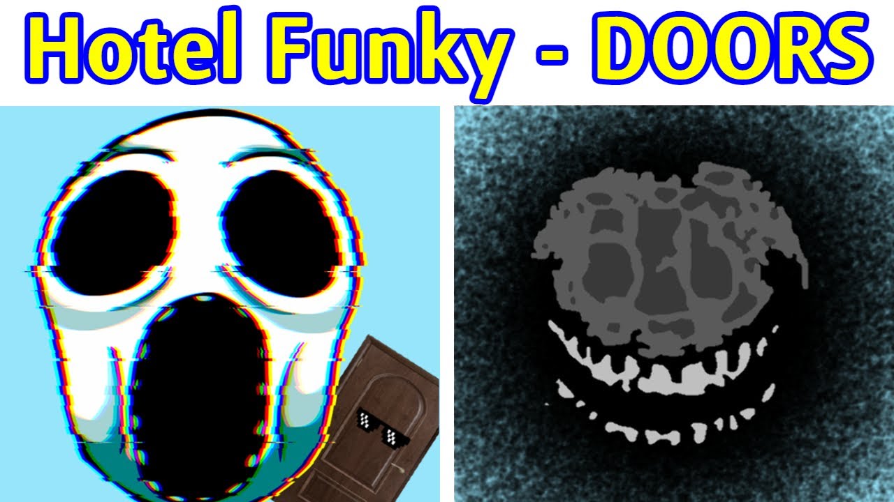 FNF : VS DOORS | Rush - Ambush - Dor l Funky Hotel ( Update 1 ) (MOD ...