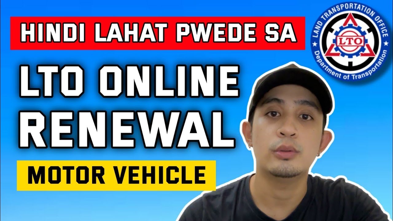 PAANO MAGRENEW ONLINE NG SASAKYAN | LTO Update 2023 - YouTube
