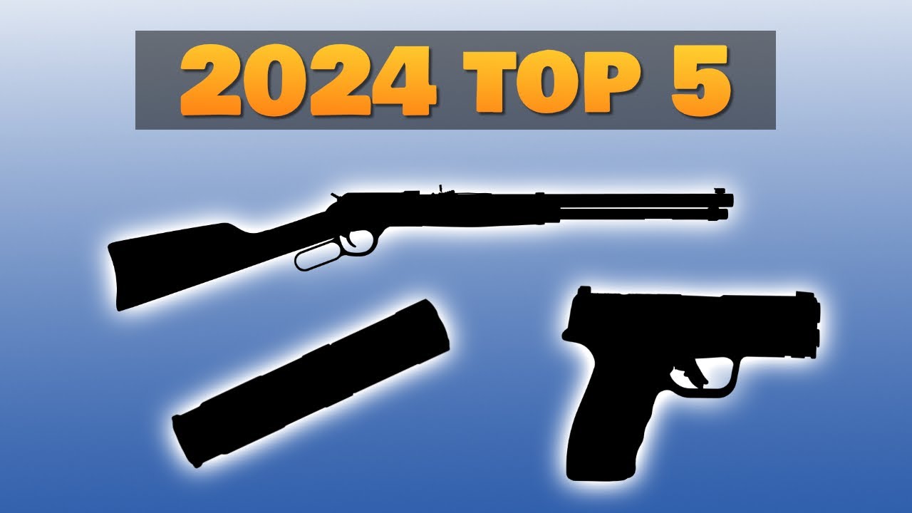 Top 5 Best Selling Pistols, Long Guns, & Suppressors (2024) - YouTube