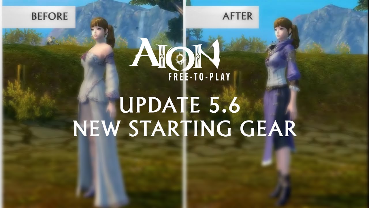 AION [Update 5.6] - New Starting Gear Teaser - YouTube